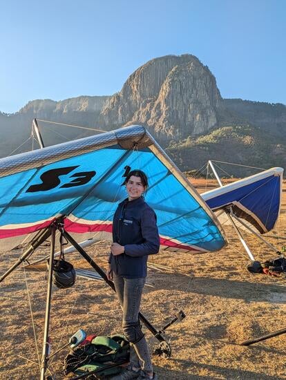 Hang gliding a passion for SOM writer | Inside UCR | UC Riverside Hang gliding a passion for SOM writer | Inside UCR | UC Riverside